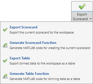 Export Binned Table Data with Binning Explorer - MATLAB & Simulink