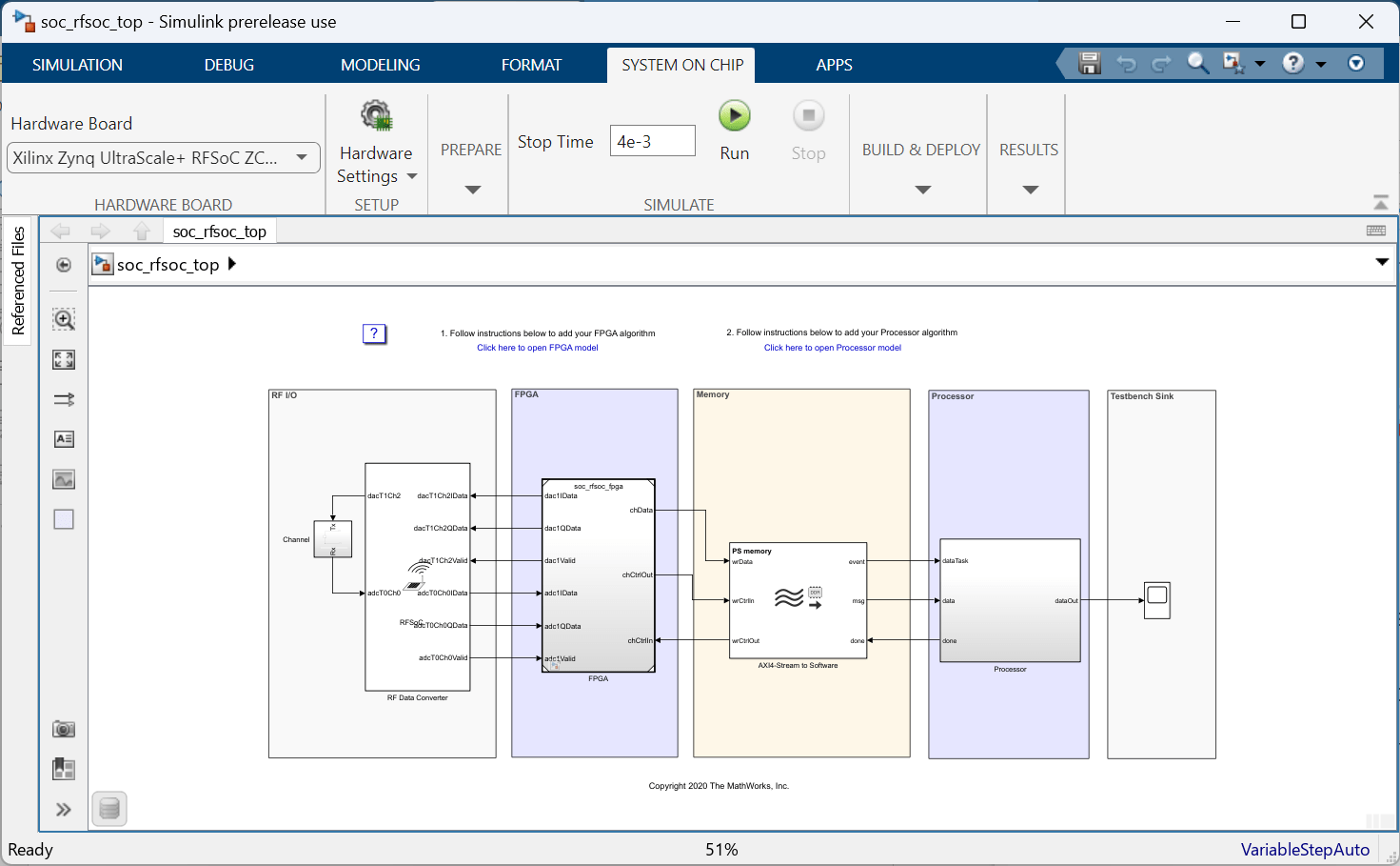 Get Started with RFSoC Devices - MATLAB & Simulink