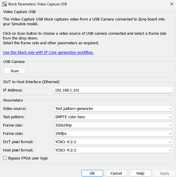 Getting Started with USB Camera - MATLAB & Simulink